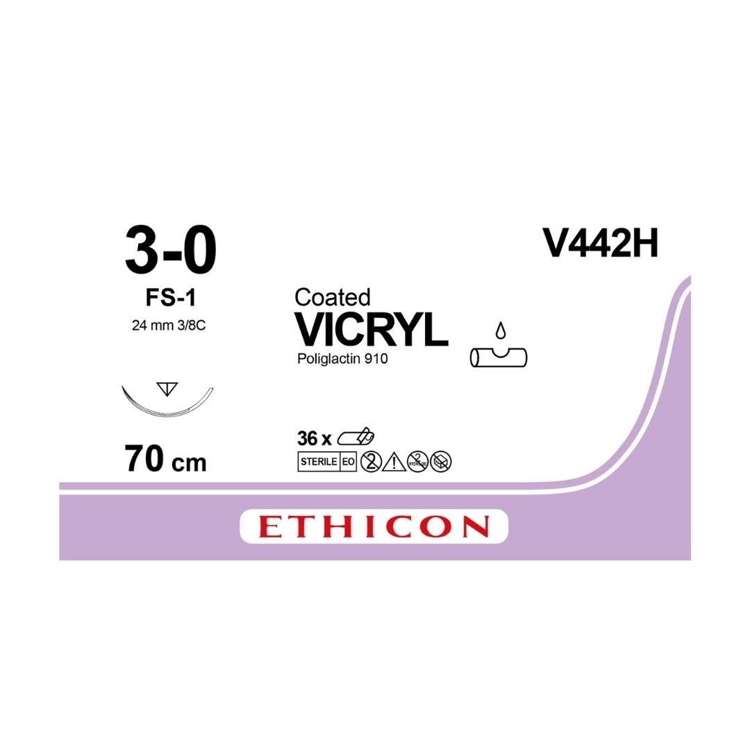 Pharmacy Sales Caribbean Inc. | ETHICON Vicryl Suture 3-0 FS-1 Needle ...