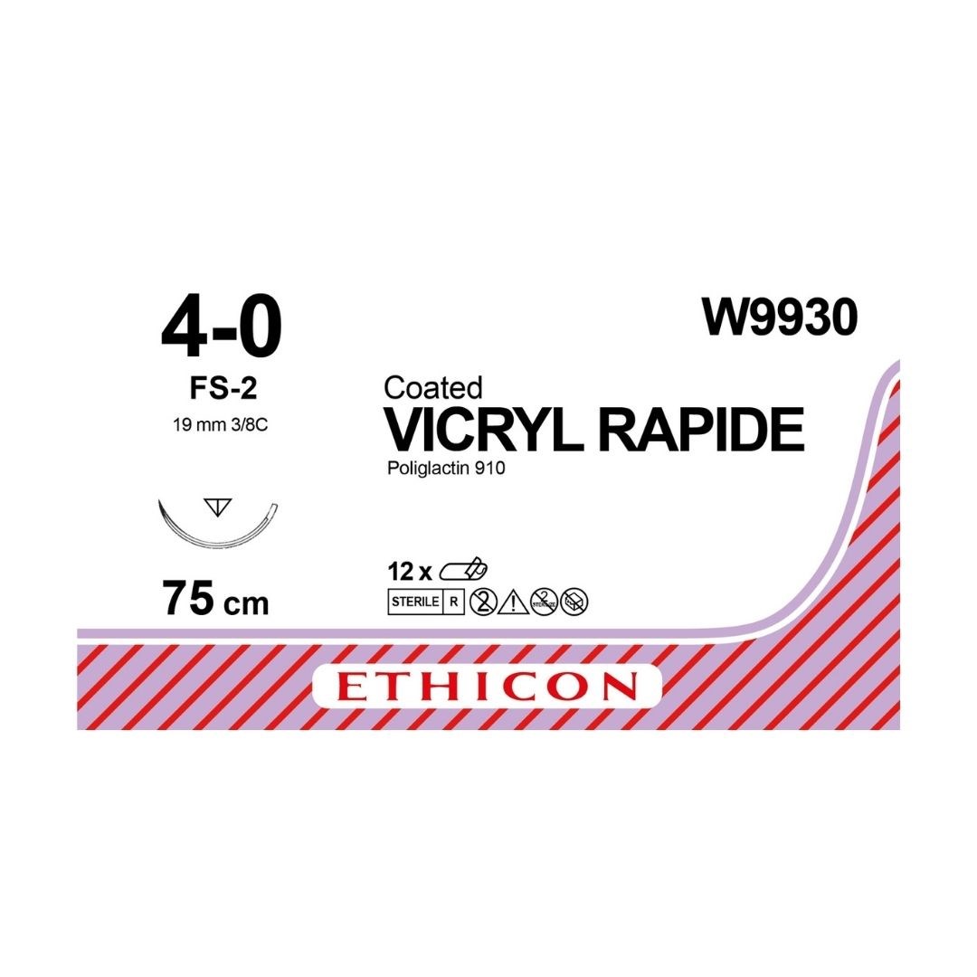 Pharmacy Sales Caribbean Inc. | ETHICON Vicryl Rapid Suture 4-0 FS-2 ...
